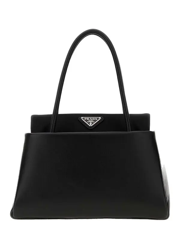 Prada Leather Handbag - Black