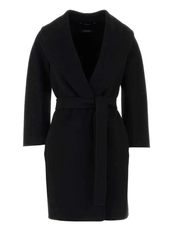 Max Mara Wool Messi Coat - Black