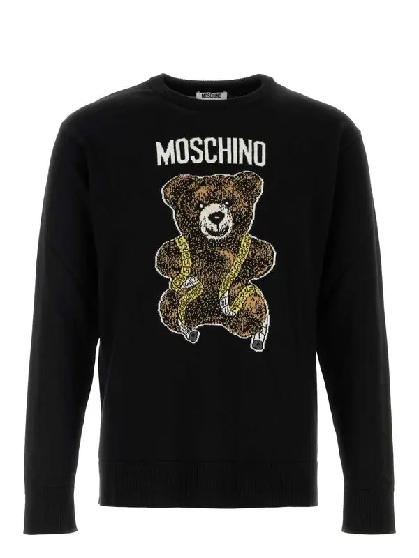 Moschino Wool Sweater - Black