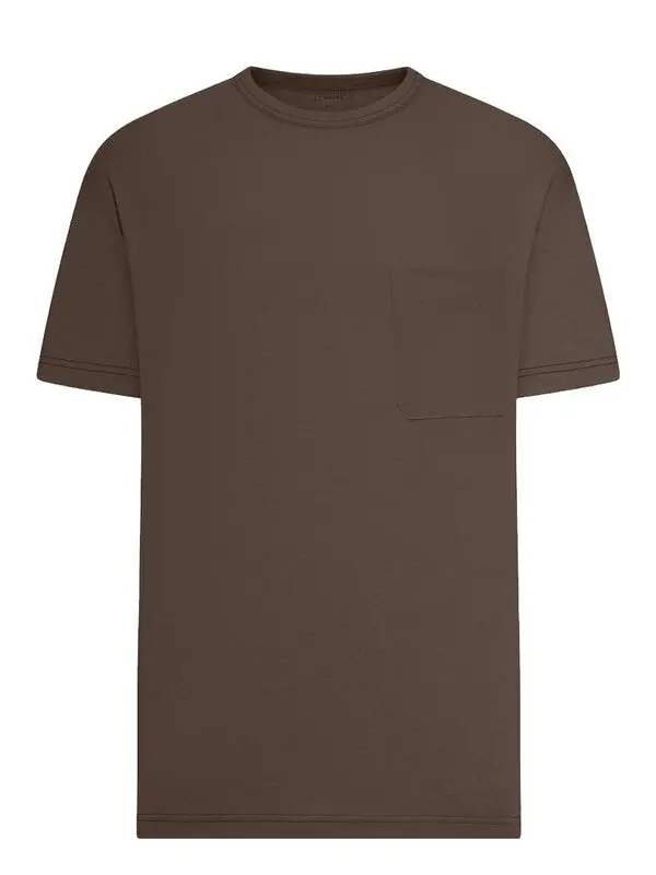LEMAIRE Short-sleeved Boxy T-shirt In Heavy Jersey - Multicolor
