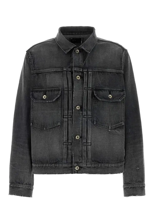 Sacai Denim Jacket - Black