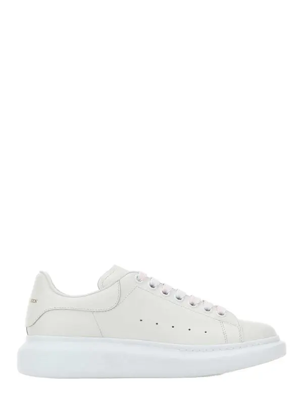 Alexander McQueen Leather Sneakers - White