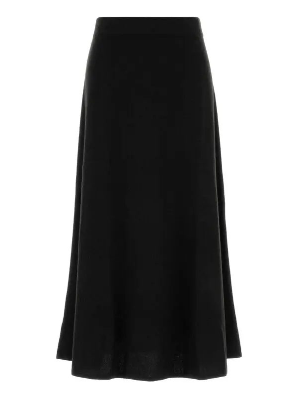 LISA YANG Cashmere Torie Skirt - Black
