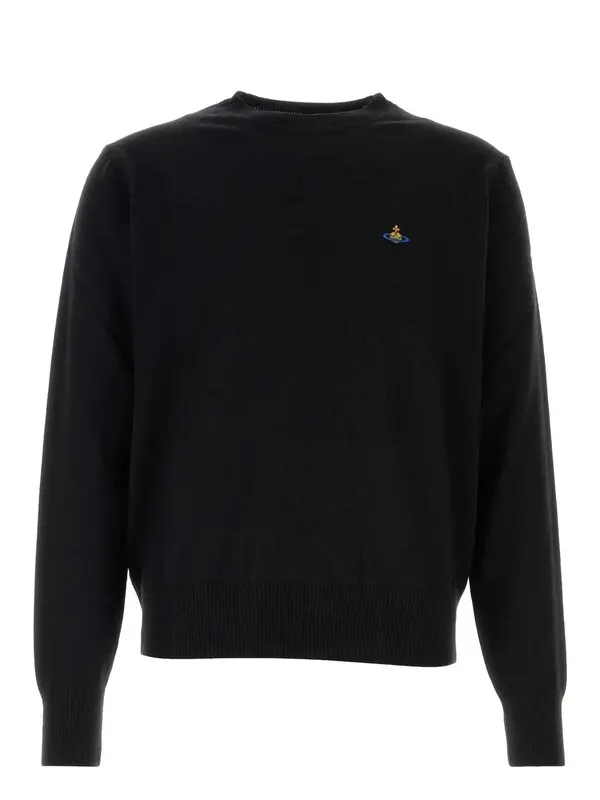 VIVIENNE WESTWOOD Cotton Blend Alex Sweater - Black