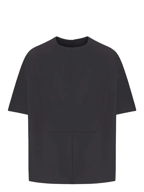 JIL SANDER Lightweight Cotton Crewneck T-shirt - Black