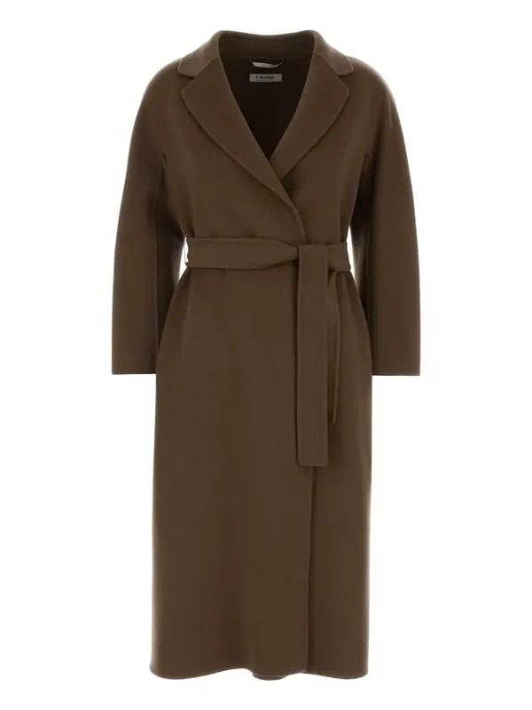 Max Mara Wool Esturia Coat - Brown