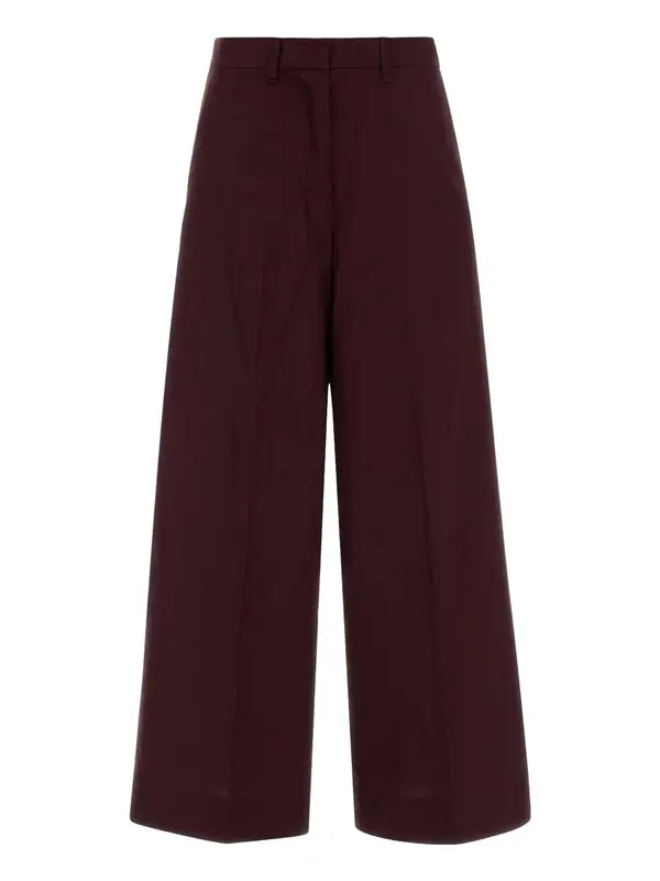 Max Mara Epoca Wide-leg Pant - Red