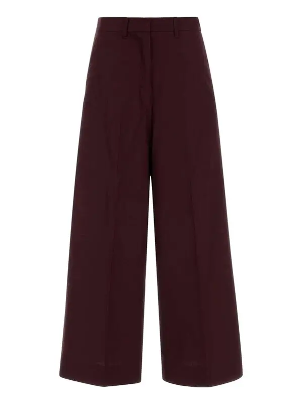 Max Mara Epoca Wide-leg Pant - Red