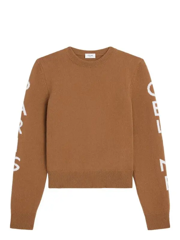 Celine Cashmere And Wool Sweater - Multicolor