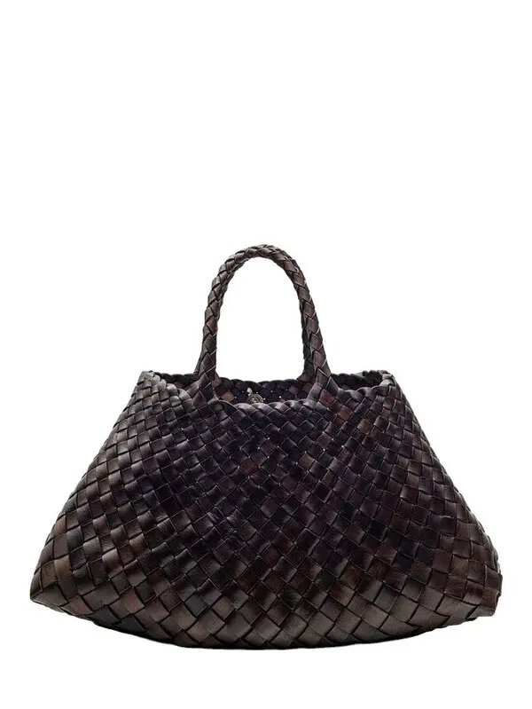 Dragon Diffusion Santa Croce Leather Bag - Brown