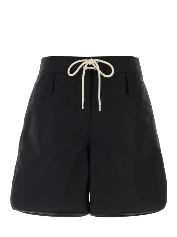 Prada Nylon Shorts - Black