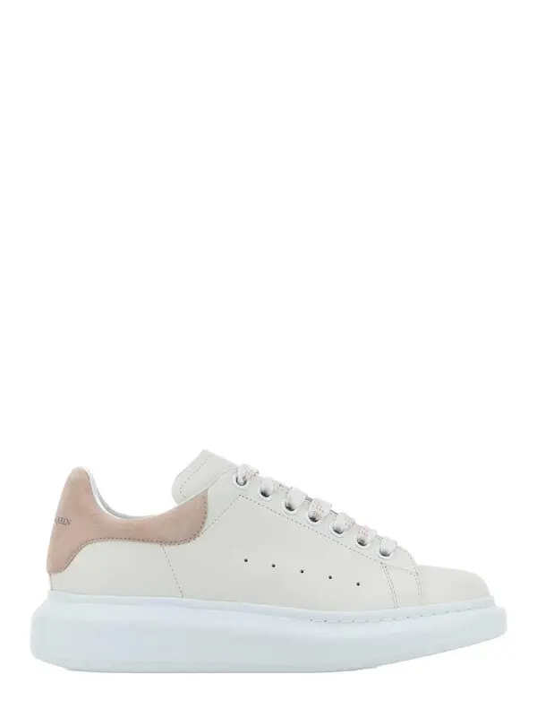Alexander McQueen Leather Sneakers - White