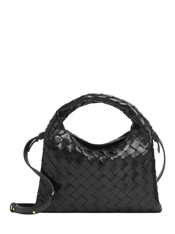 Bottega Veneta Mini Hoop Bag - Black