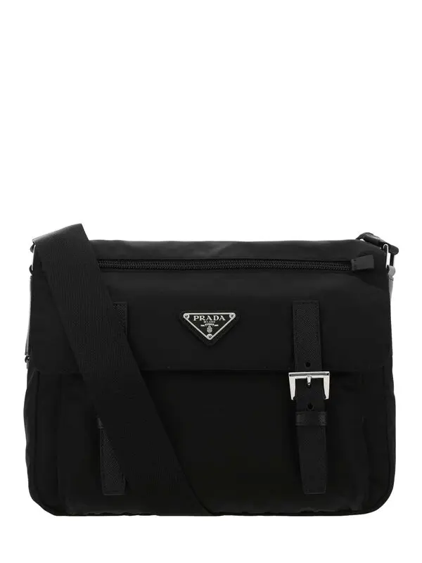 Prada Re-nylon Crossbody Bag - Black