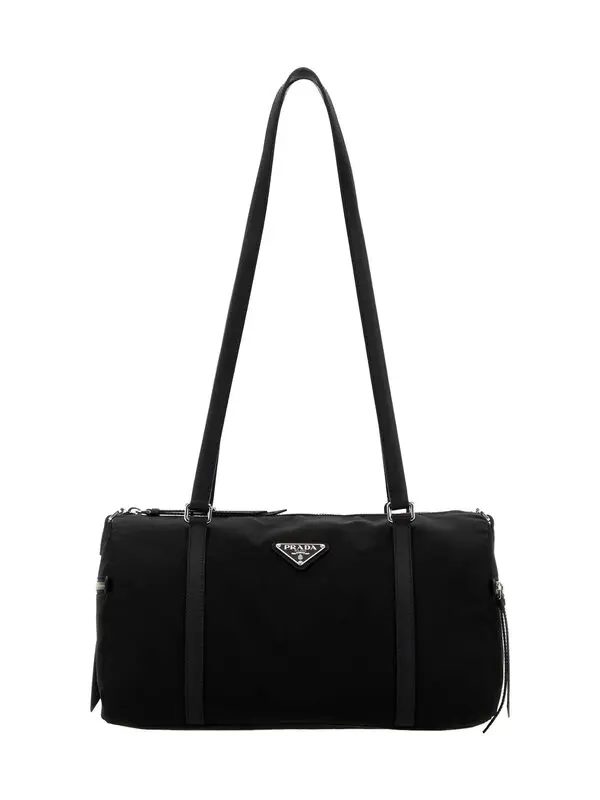 Prada Re-nylon Large Shoulder Bag - Black