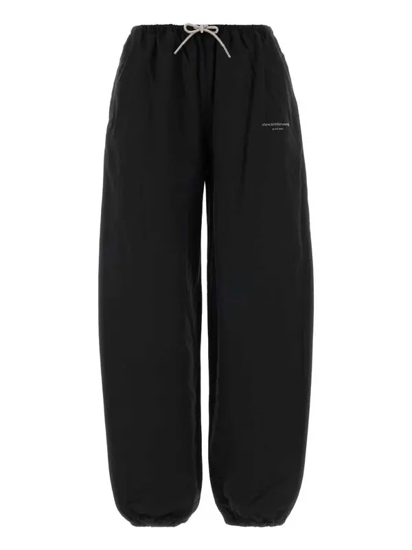 Alexander Wang Tech Jersey Joggers - Black