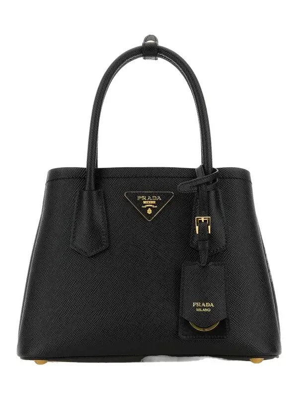 Prada Leather Handbag - Black
