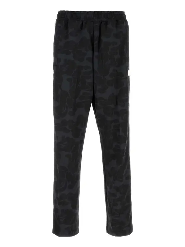 A BATHING APE Printed Polyester Joggers - Green