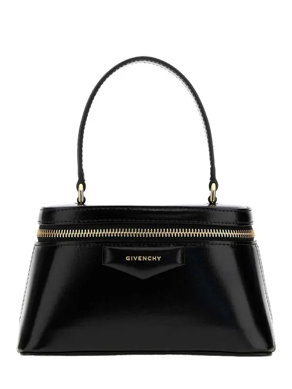 Givenchy Leather Antigona Handbag - Black