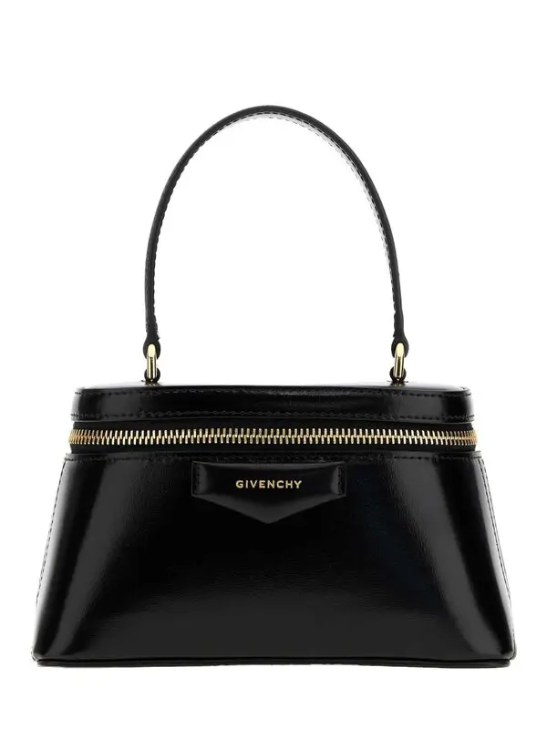 Givenchy Leather Antigona Handbag - Black