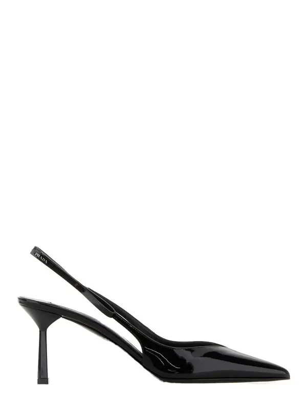 Prada Leather Pumps - Black