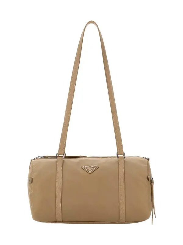 Prada Re-nylon Large Shoulder Bag - Brown