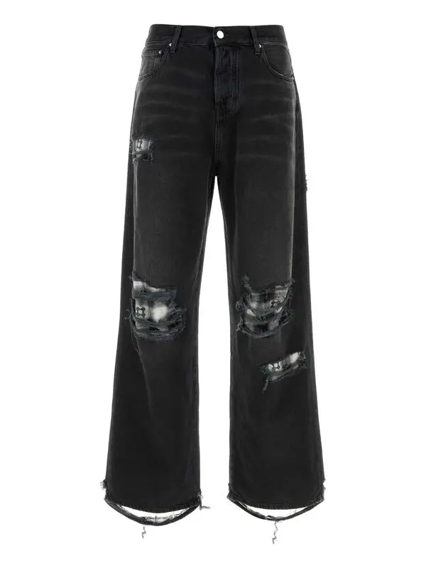 Amiri Dark Denim Jeans - Black