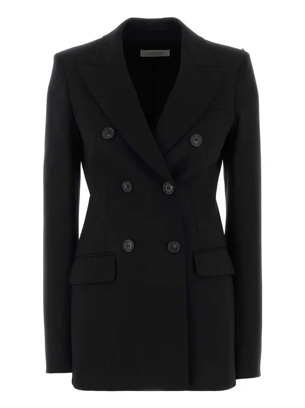 Sportmax Stretch Jersey Arco Blazer - Black