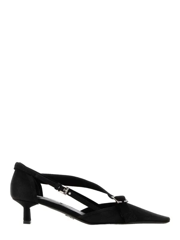 Prada Canvas Pumps - Black