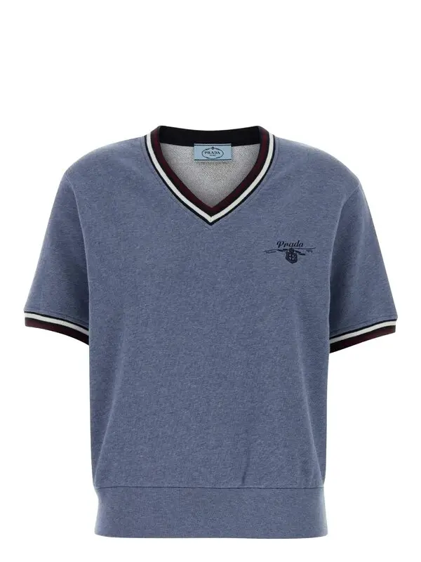 Prada Cotton T-shirt - Blue