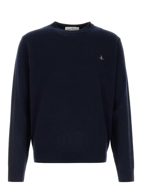 VIVIENNE WESTWOOD Wool Blend Alex Sweater - Blue