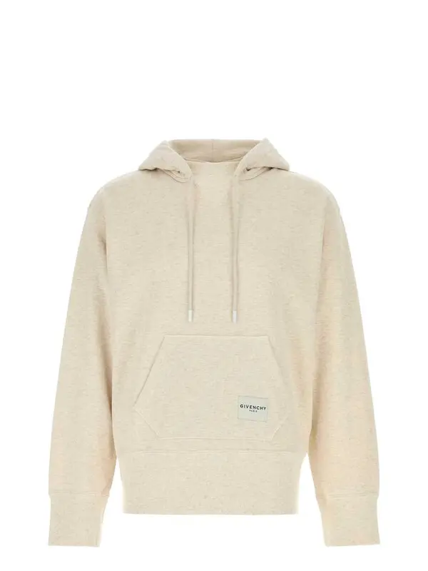 Givenchy Melange Cotton Sweatshirt - Yellow
