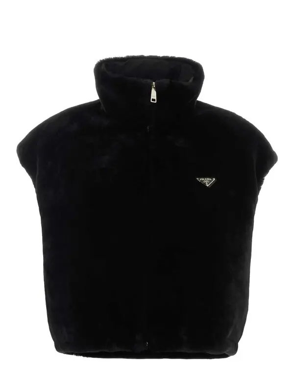 Prada Reversible Fur - Black