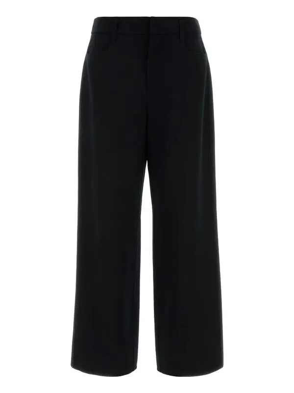 Max Mara Stretch Wool Festa Pant - Black