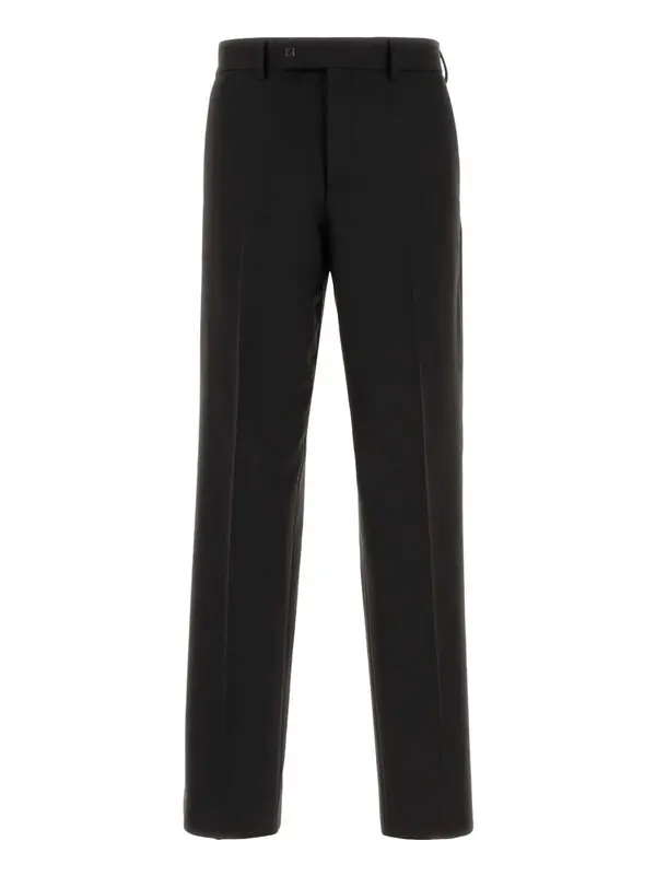 Fendi Twill Trousers - Brown