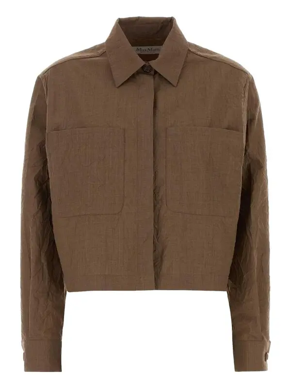 Max Mara Wool Ricordo Shirt - Brown