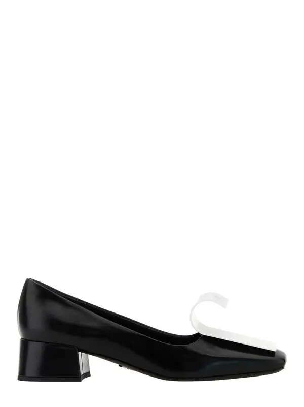 Prada Two-tone Leather Pumps - Multicolor
