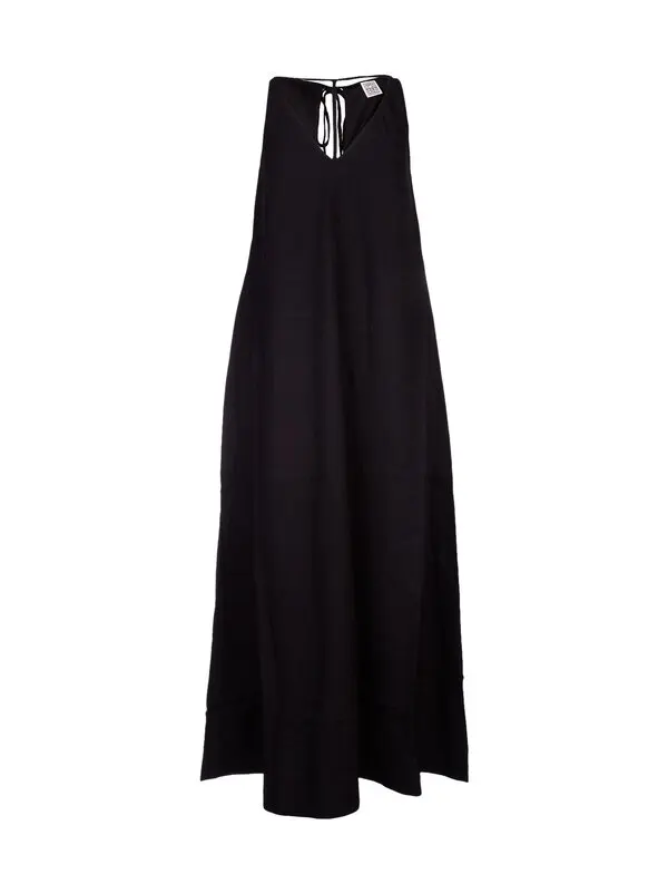 TOTEME T-strap Crepe-back Satin Dress - Multicolor