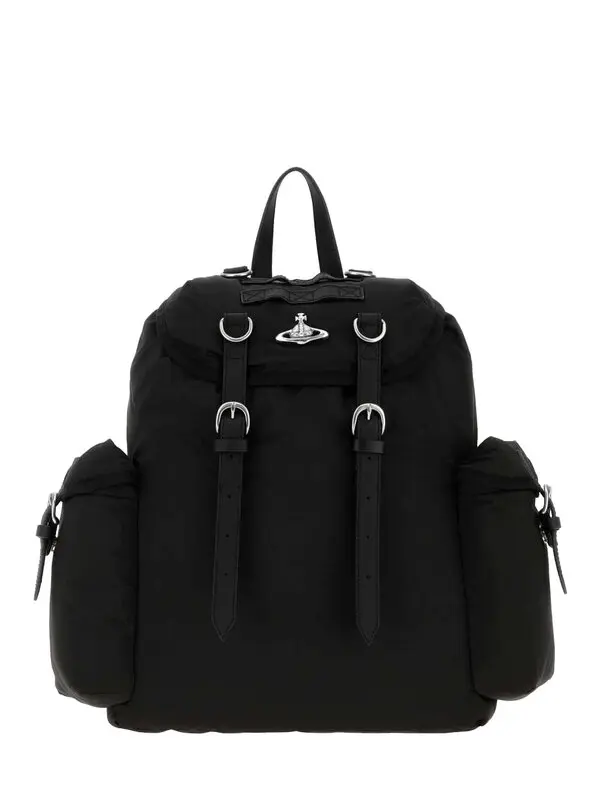 VIVIENNE WESTWOOD Fabric Highland Backpack - Black