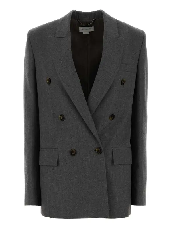 Stella McCartney Flannel Blazer - Gray