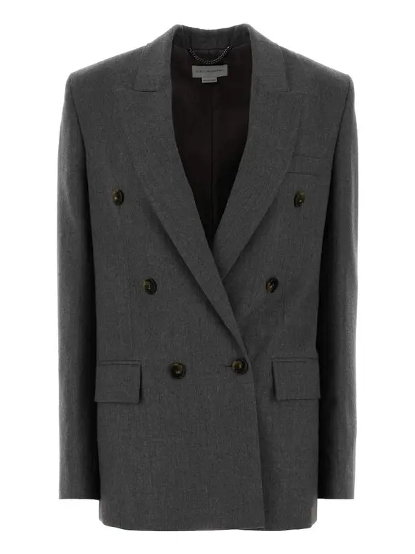 Stella McCartney Flannel Blazer - Gray