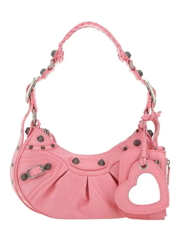Balenciaga Nappa Leather Le Cagole Xs Shoulder Bag - Pink