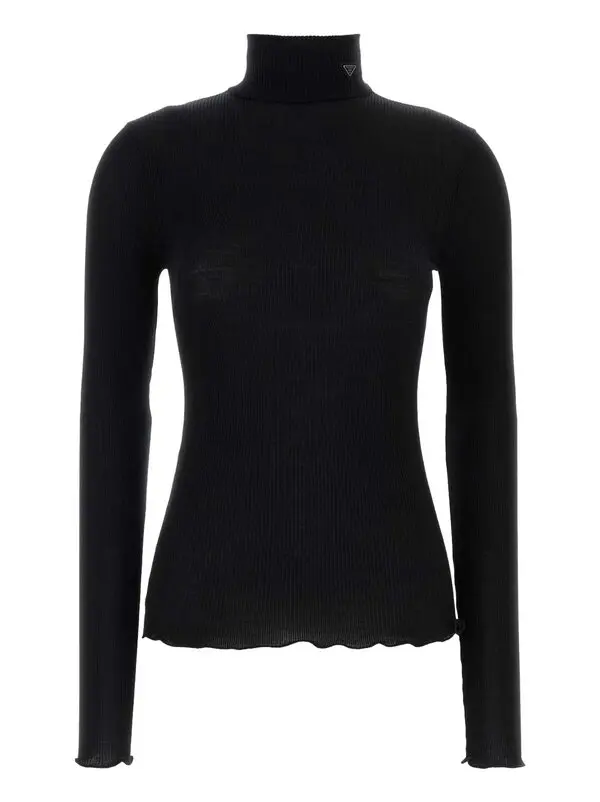 Prada Wool Blend Sweater - Black