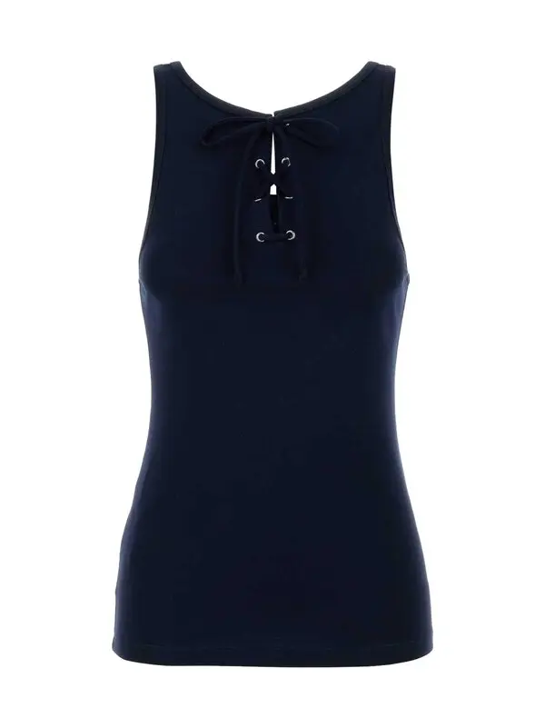 Prada Cotton Tank Top - Blue