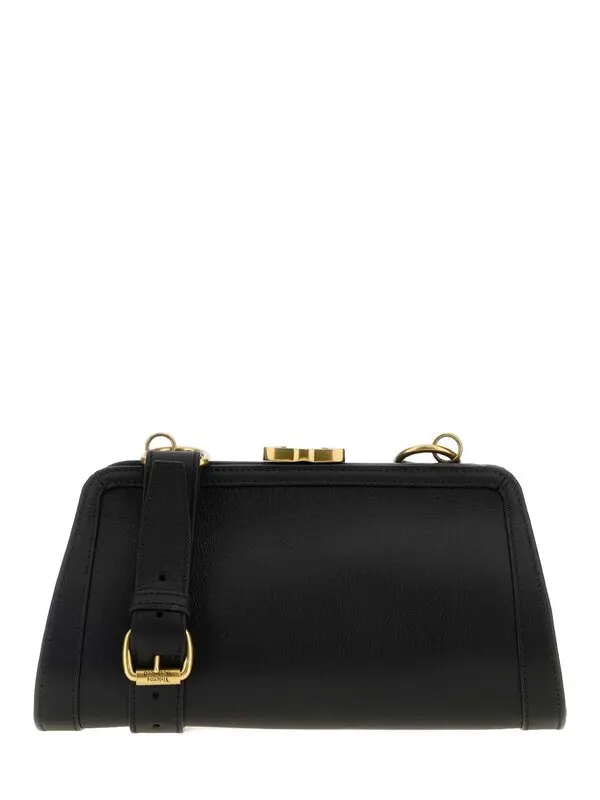 VIVIENNE WESTWOOD Leather Ascot Cross Body Bag - Black