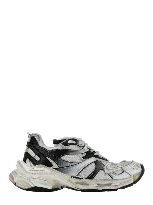 Balenciaga Mesh Runner 2 Sneakers - White