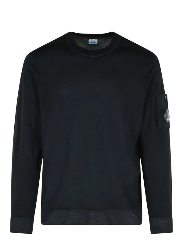C.P. COMPANY Wool Sweater - Black