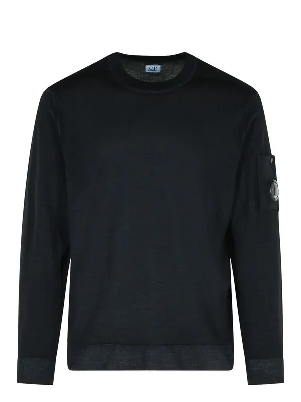 C.P. COMPANY Wool Sweater - Black