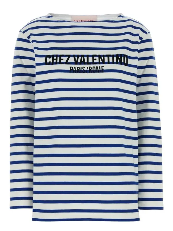 Valentino Garavani Embroidered Cotton T-shirt - Multicolor