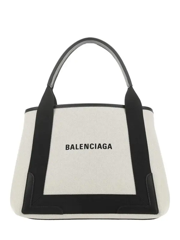 Balenciaga Two-tone Canvas Handbag - Multicolor